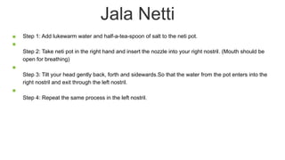 Yoga for sleep apnea | PPT