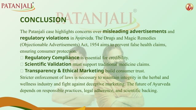 Patanjali Case Study: Coronil Drugs release | PPTX