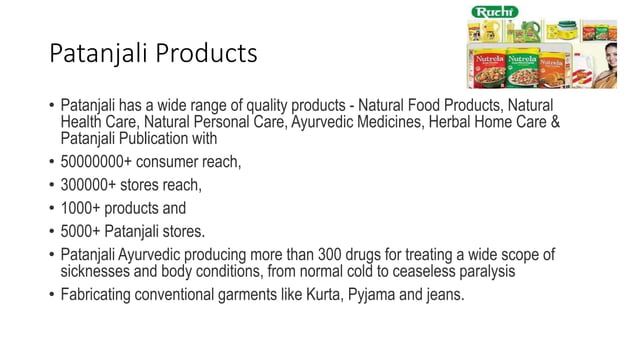 Patanjali Case Study.pptx | Herbs and Supplements | Alternative Medicine