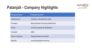 Patanjali Case Study.pptx