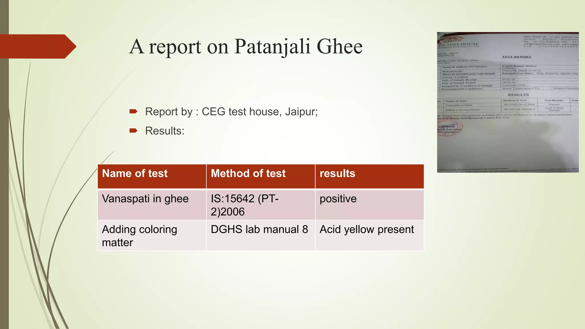 patanjali case study & controversies | PPTX