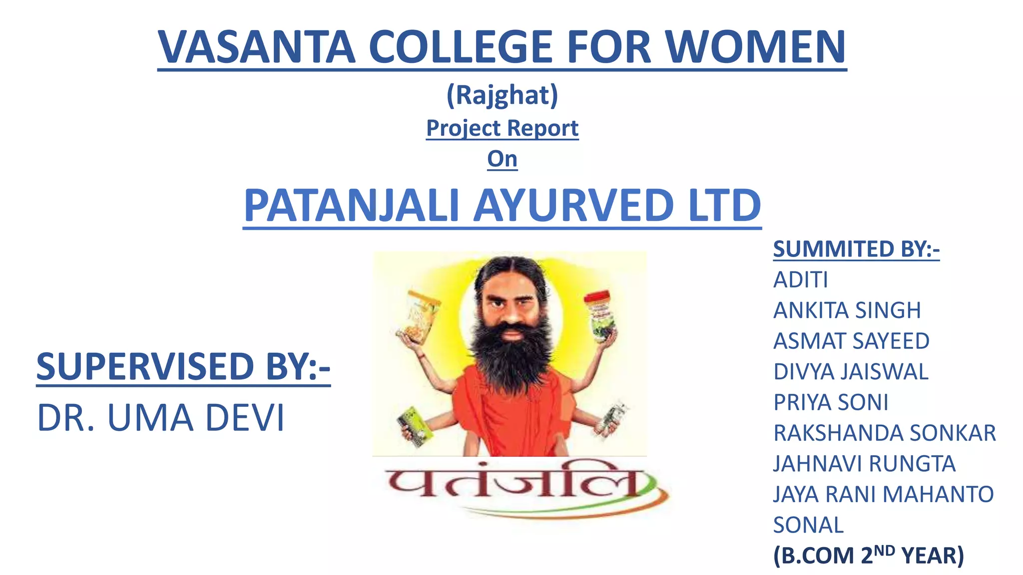 Patanjali | PPT
