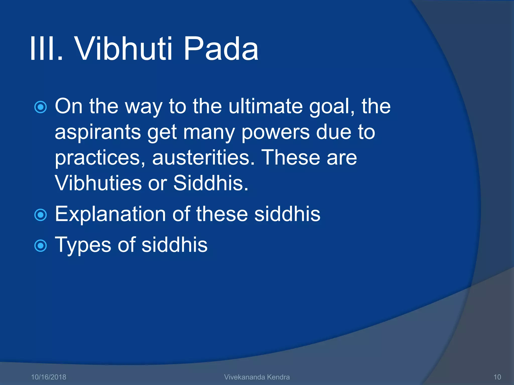 Patanjali Yoga Sutras - for AYSUH YOGA EXAMINATION | PPTX