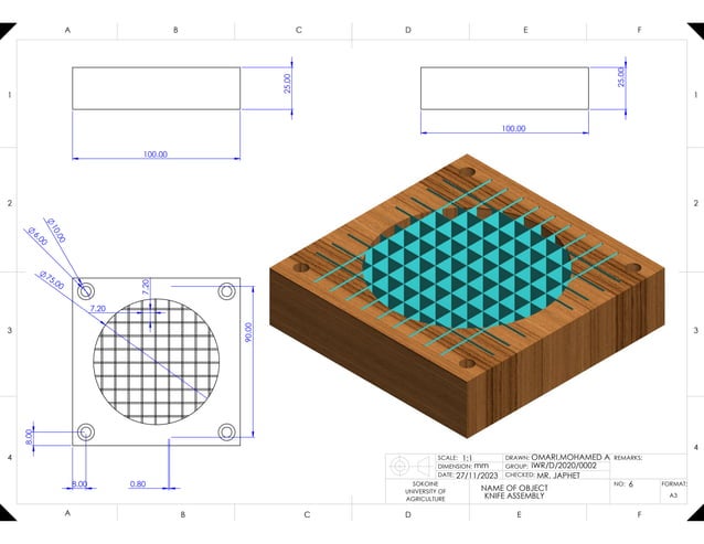 PATATO CUTTING MACHINE DESIGN IN SOLIDWORKS | PDF
