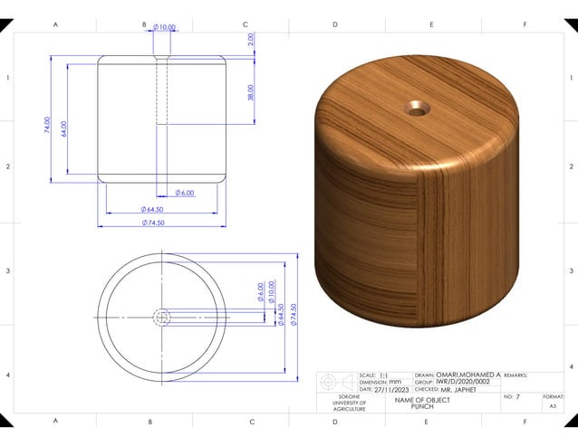 PATATO CUTTING MACHINE DESIGN IN SOLIDWORKS | PDF