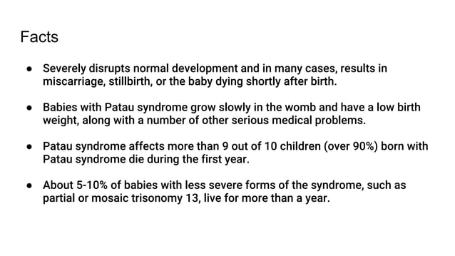 Patau's Syndrome presentationon genetics.pptx