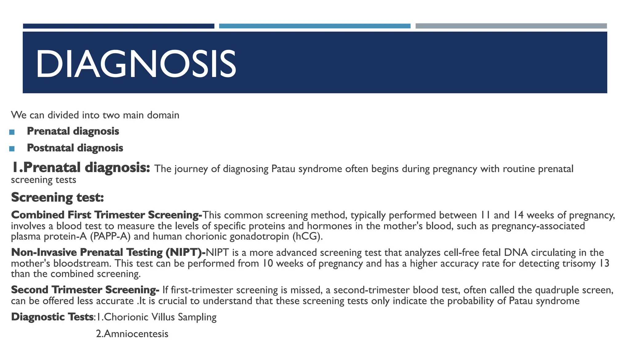 PATAU SYNDROME which is a sexlinked disease.pdf