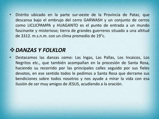 Distritos de Pataz | PPTX