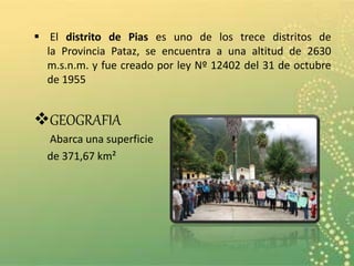 Distritos de Pataz | PPTX