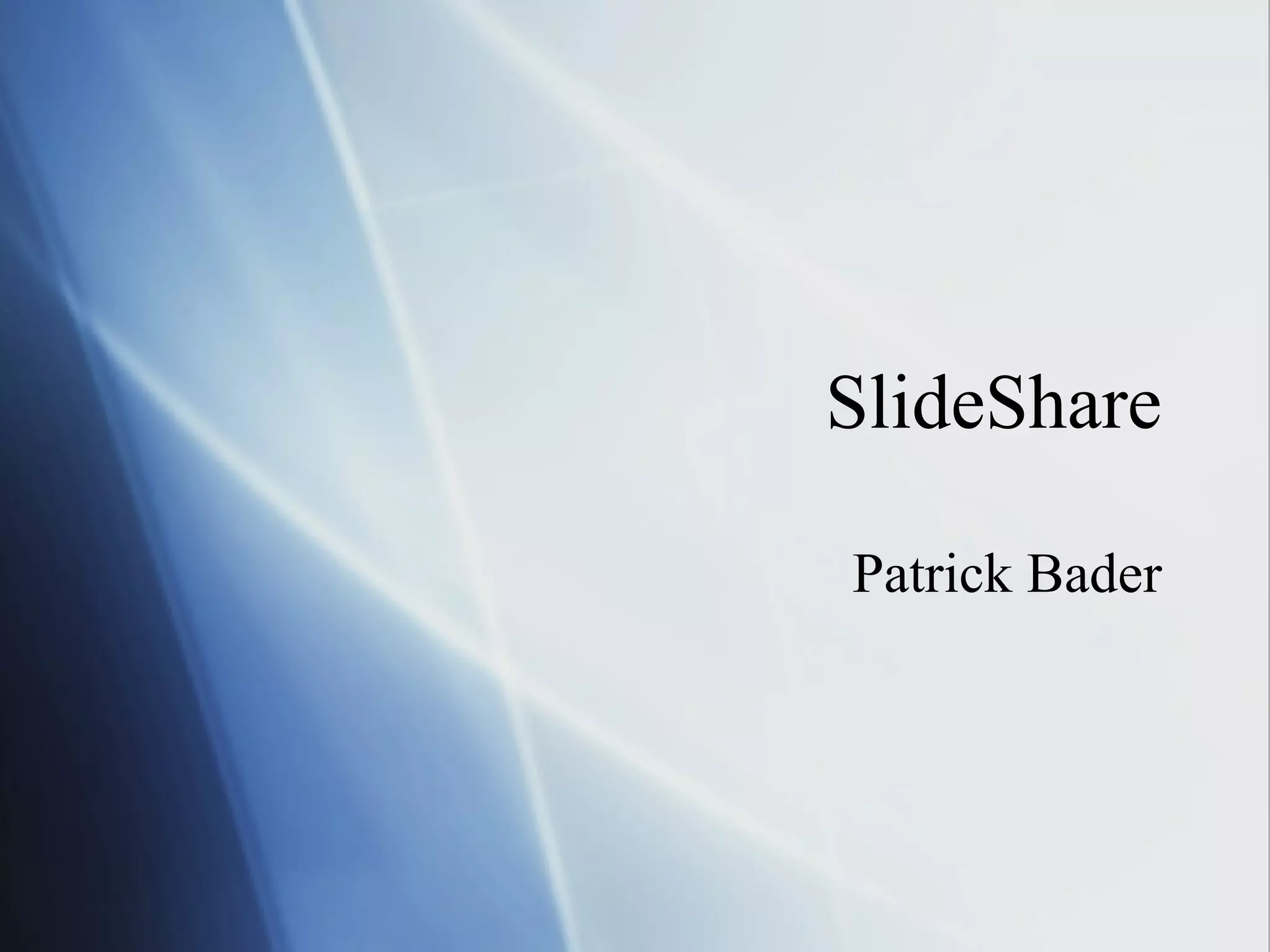 What is Slide Share? | PPT