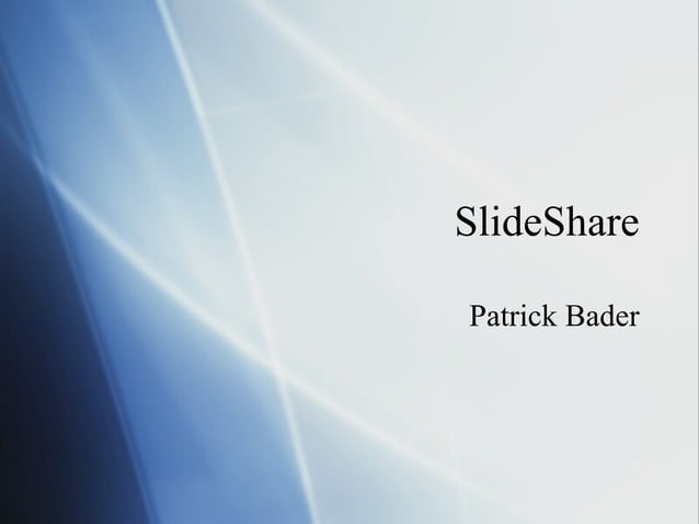 What is Slide Share? | PPT