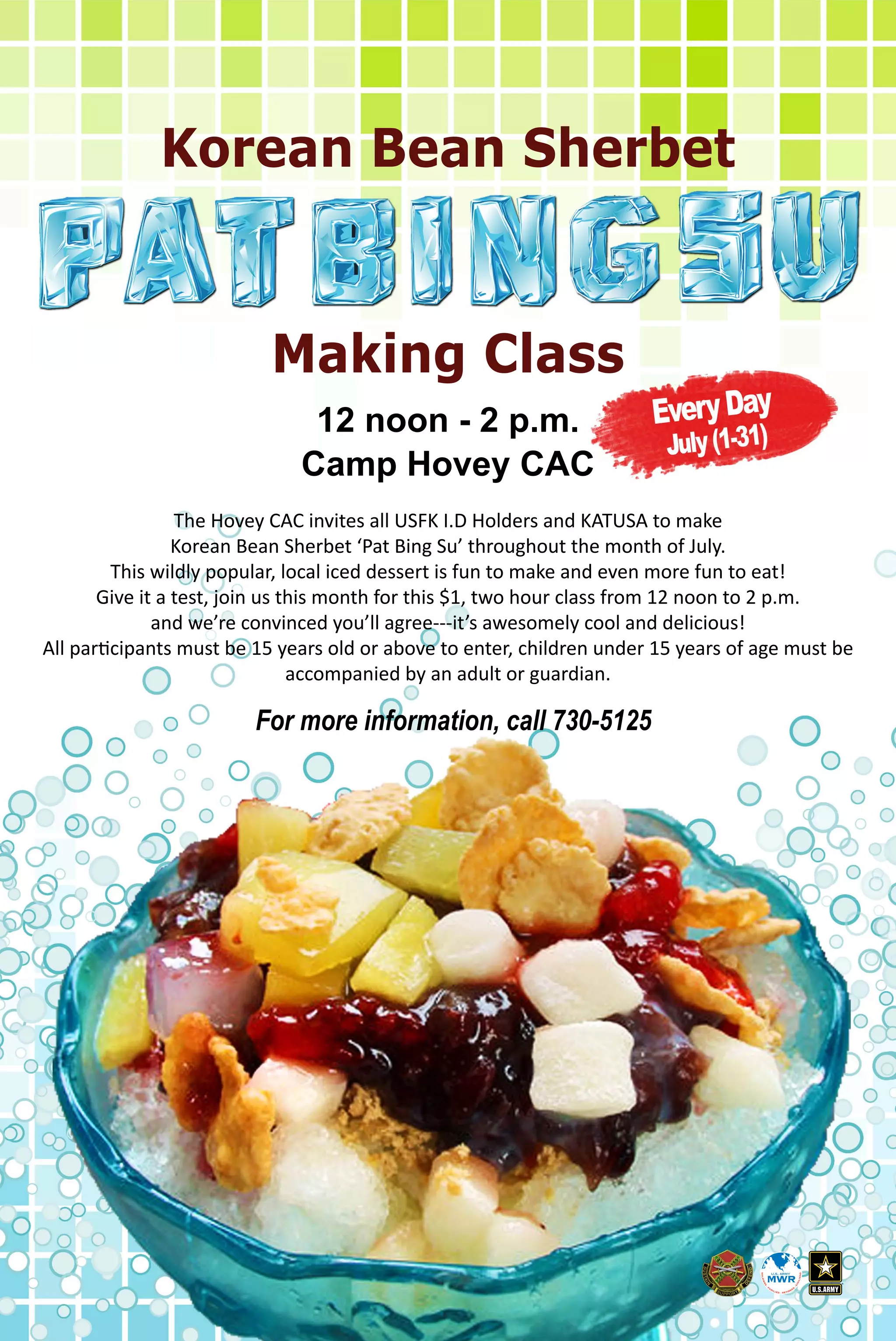 Patbingsu making class poster | PDF