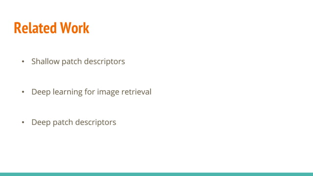 Convolutional Patch Representations For Image Retrieval An Unsupervised Approach Ppt