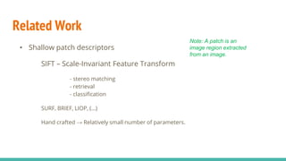 Convolutional Patch Representations for Image Retrieval An unsupervised approach | PPTX