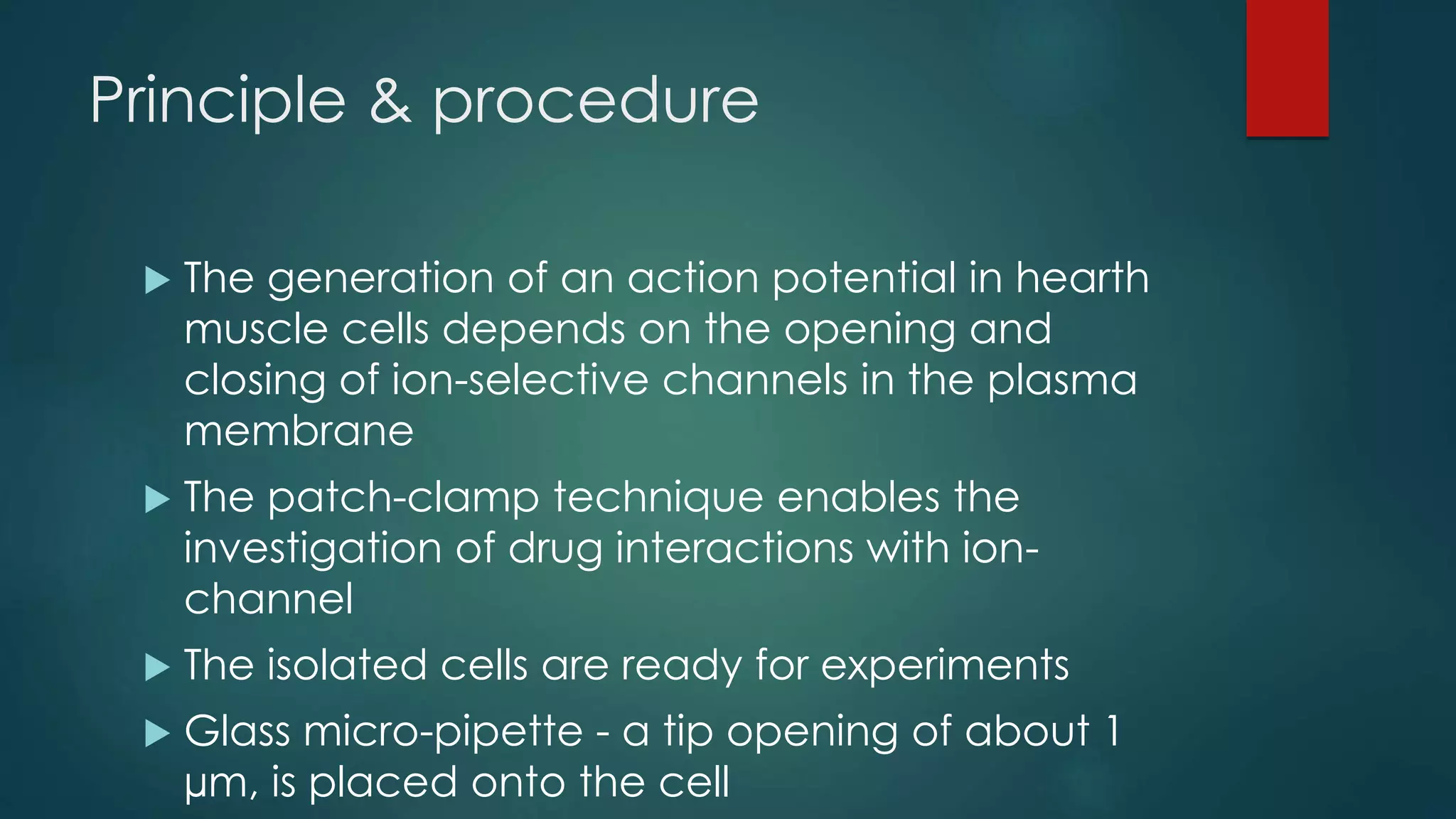 Patch clamp technique | PPTX