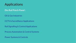 Patch panel-fiber | PPTX