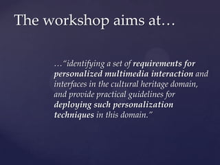 PATCH @ ACM MM 2012 introduction slides | PPT