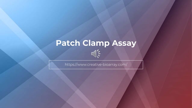 Patch Clamp Assay - A detailed step-by-step description of the standard patch clamp protocol ...