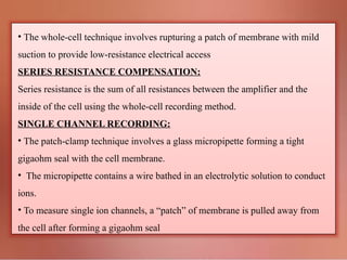 Patch Clamp Technique and its Principle.pptx