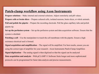 Patch Clamp Technique and its Principle.pptx