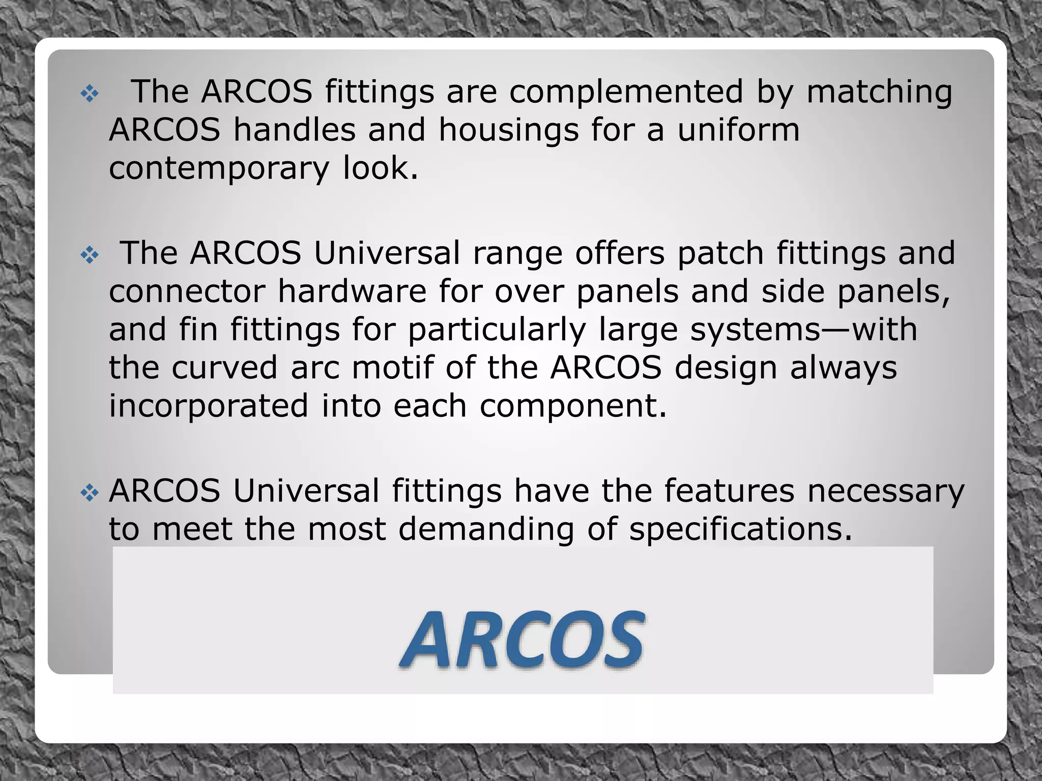 Patch fittings | PPTX