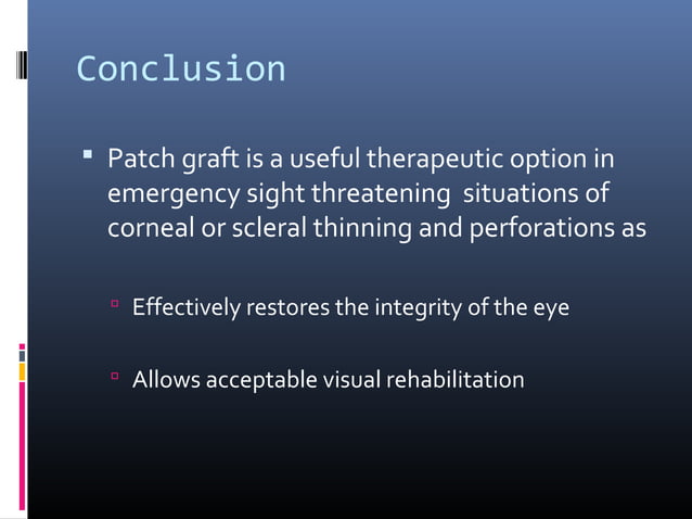 Patch Graft | PPT