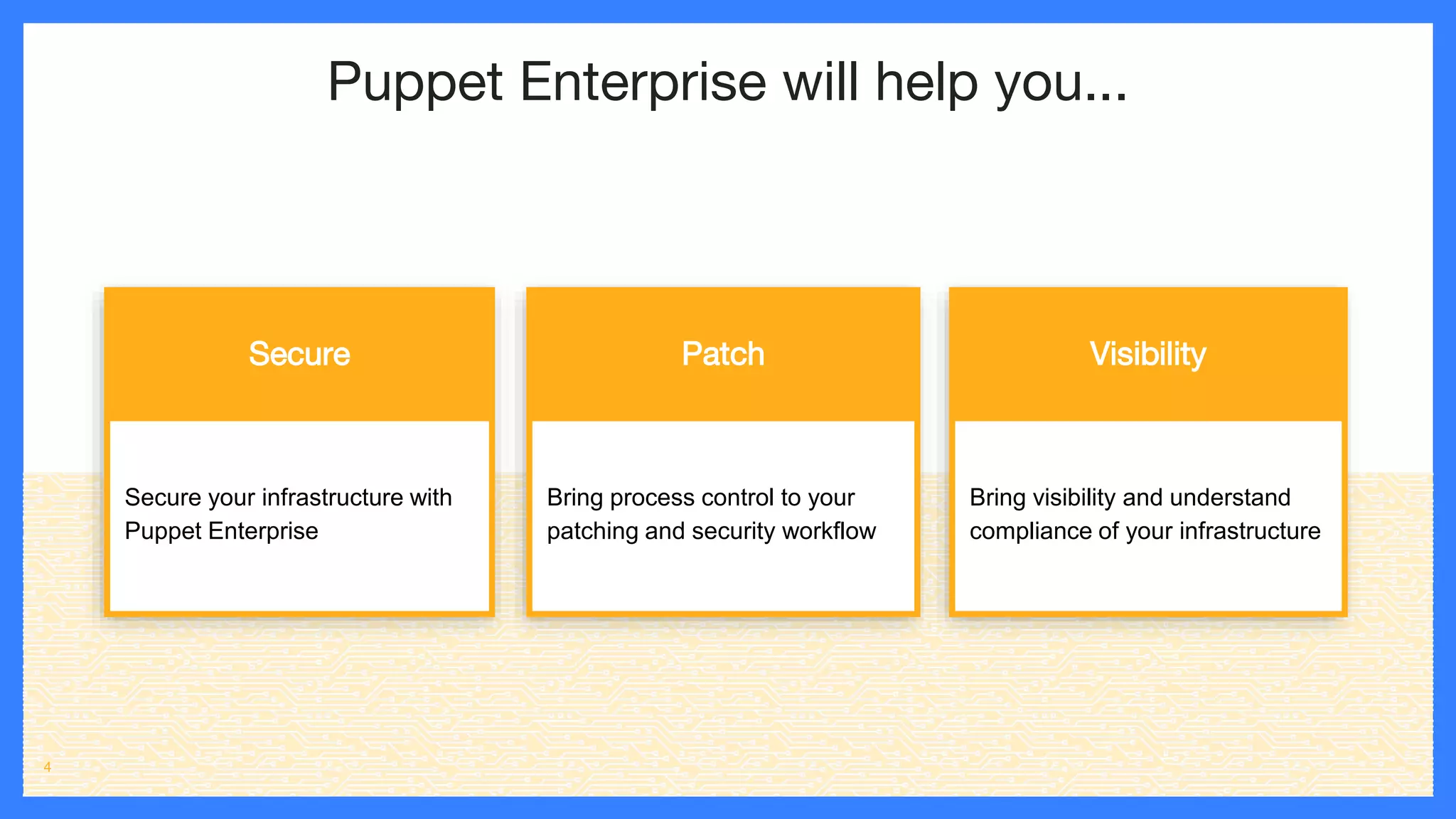 Simplified Patch Management with Puppet - Oct. 2020 | PPTX