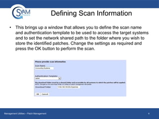 Patch management | PPTX