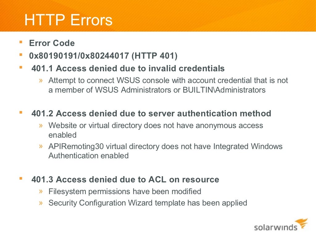 Common WSUS Errors Codes Decoded And Resolved common-wsus-errors-codes-decoded-and-resolved