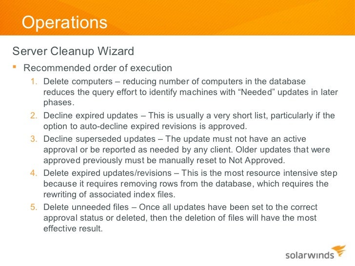 Common Wsus Issues In Deployment Operations And Diagnostics