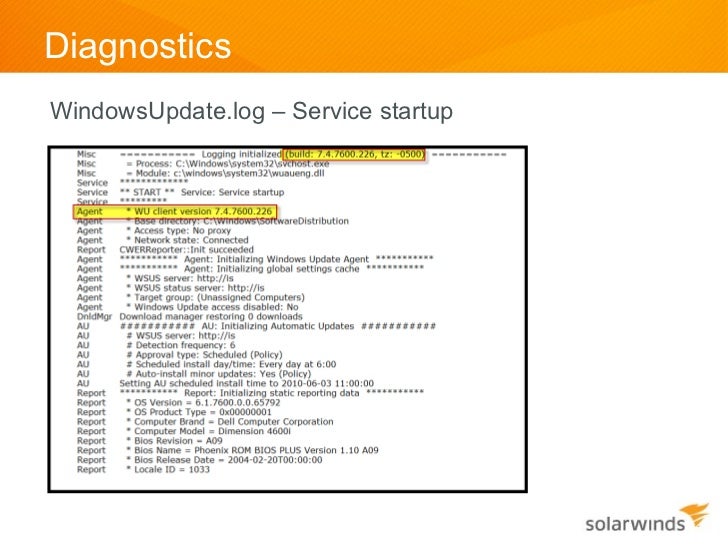 Common Wsus Issues In Deployment Operations And Diagnostics