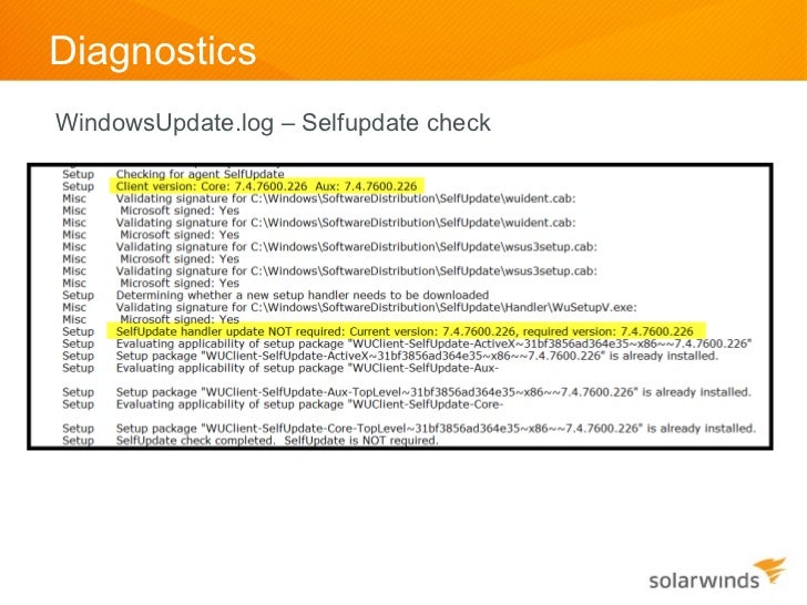 Common Wsus Issues In Deployment Operations And Diagnostics