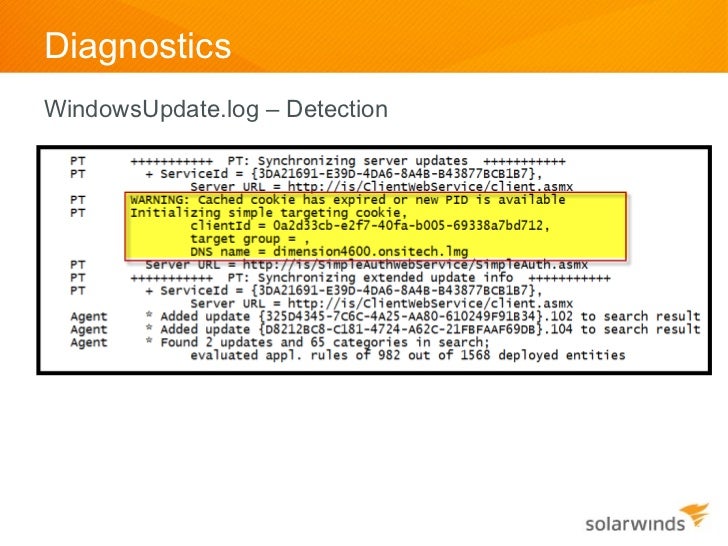 Common Wsus Issues In Deployment Operations And Diagnostics