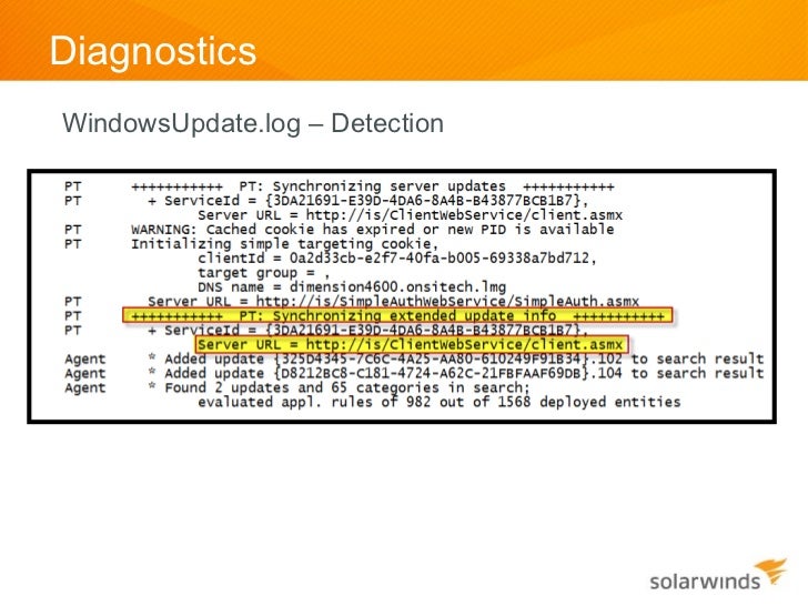 Common Wsus Issues In Deployment Operations And Diagnostics