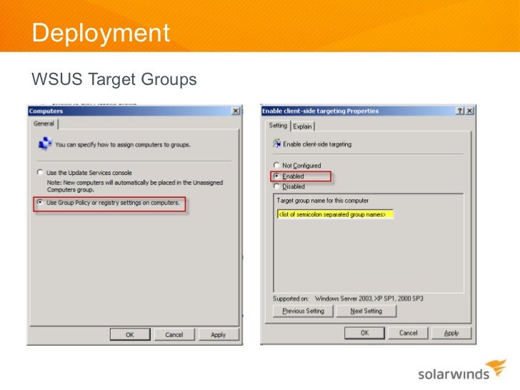 Common Wsus Issues In Deployment Operations And Diagnostics