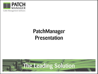 PatchManager presentation eng | PDF