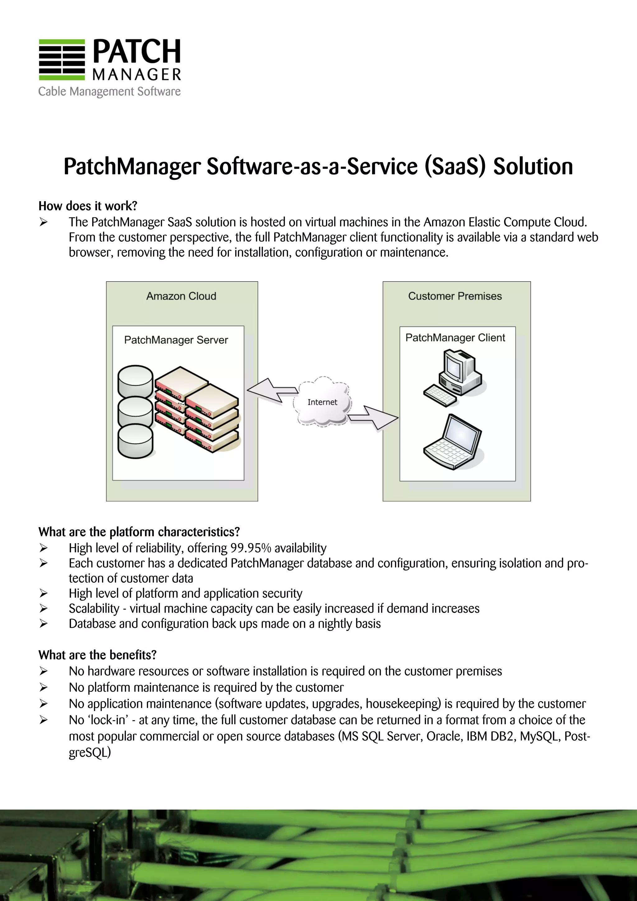 PatchManager saas | PDF