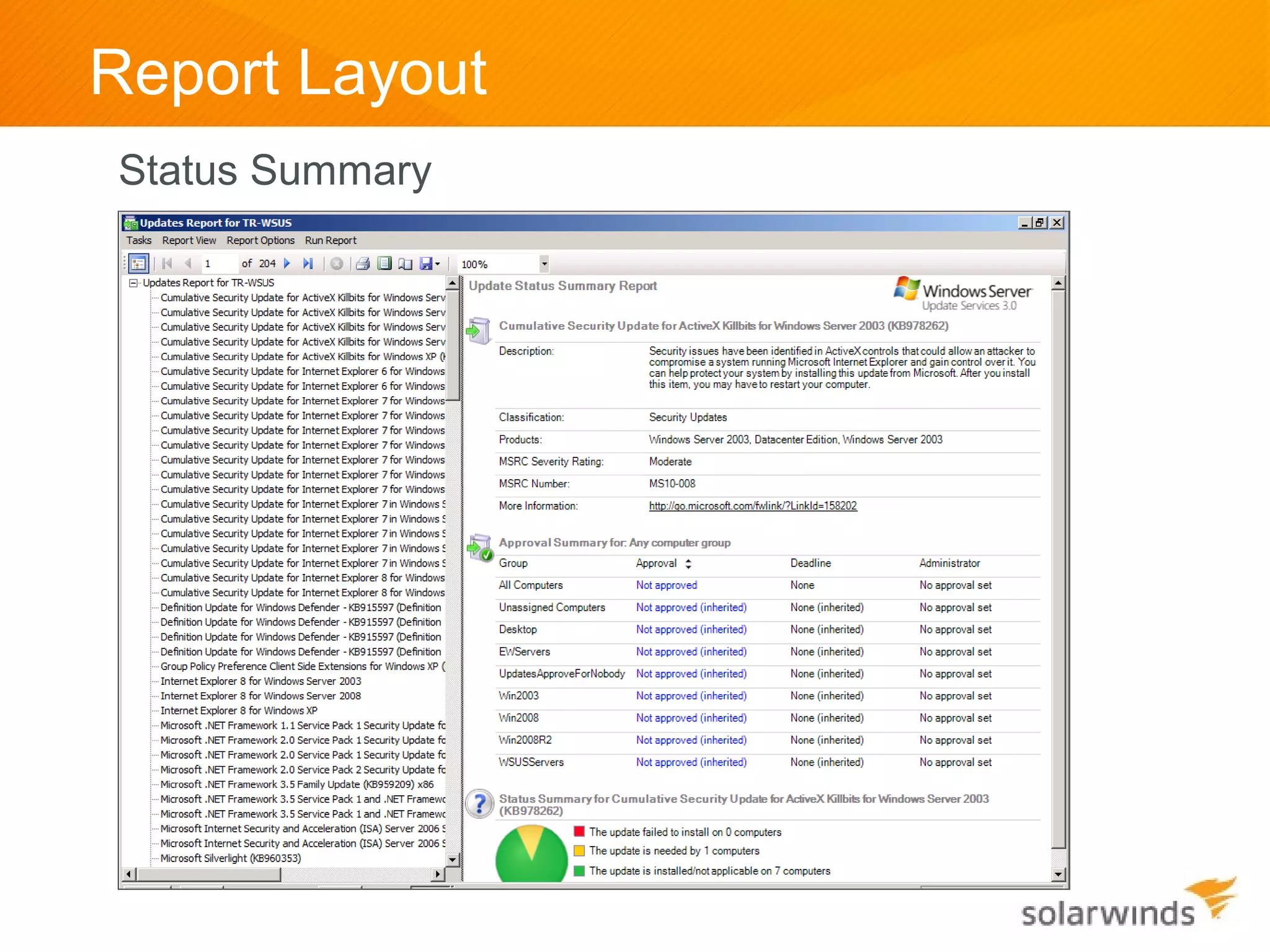 How-To: WSUS Reporting Made Easier | PPT