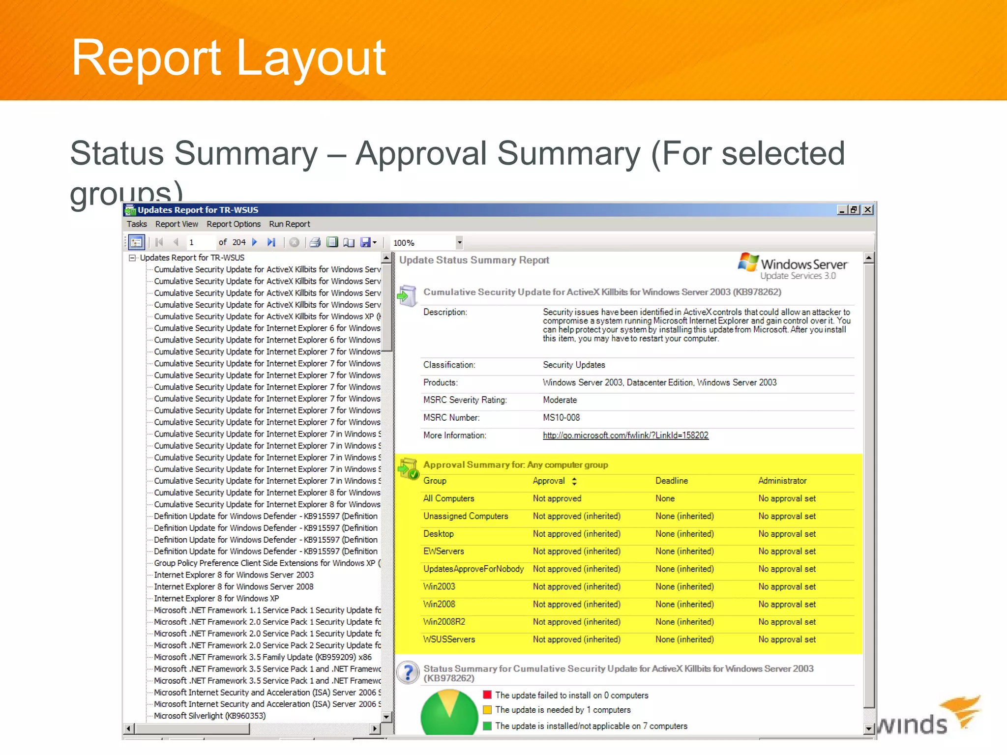 How-To: WSUS Reporting Made Easier | PPT