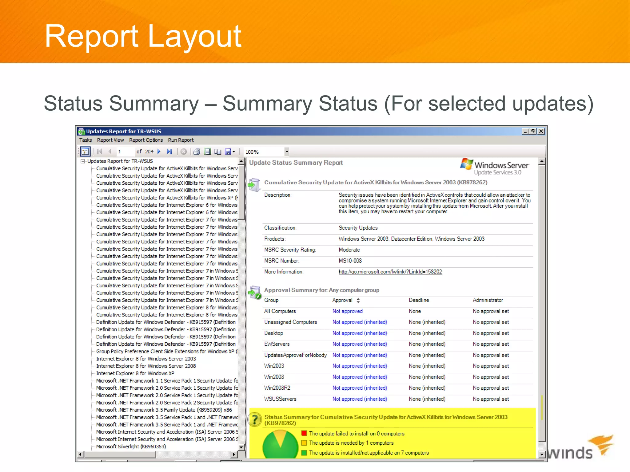 How-To: WSUS Reporting Made Easier | PPT