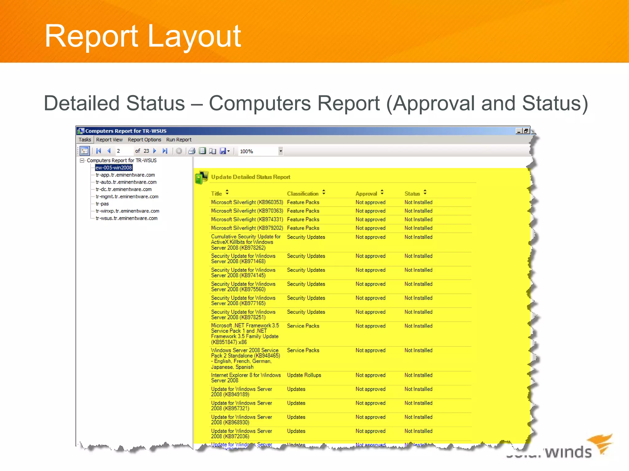 How-To: WSUS Reporting Made Easier | PPT