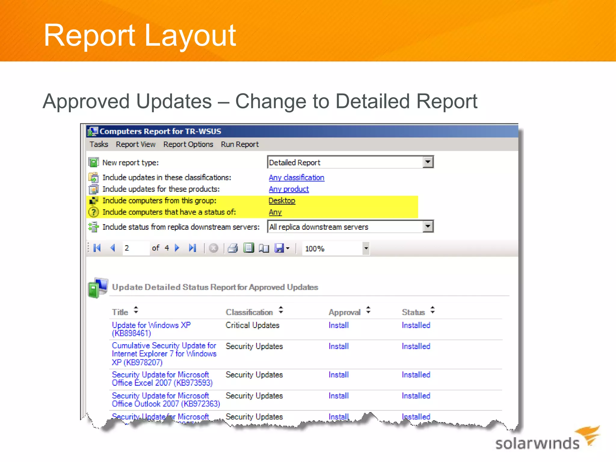 How-To: WSUS Reporting Made Easier | PPT