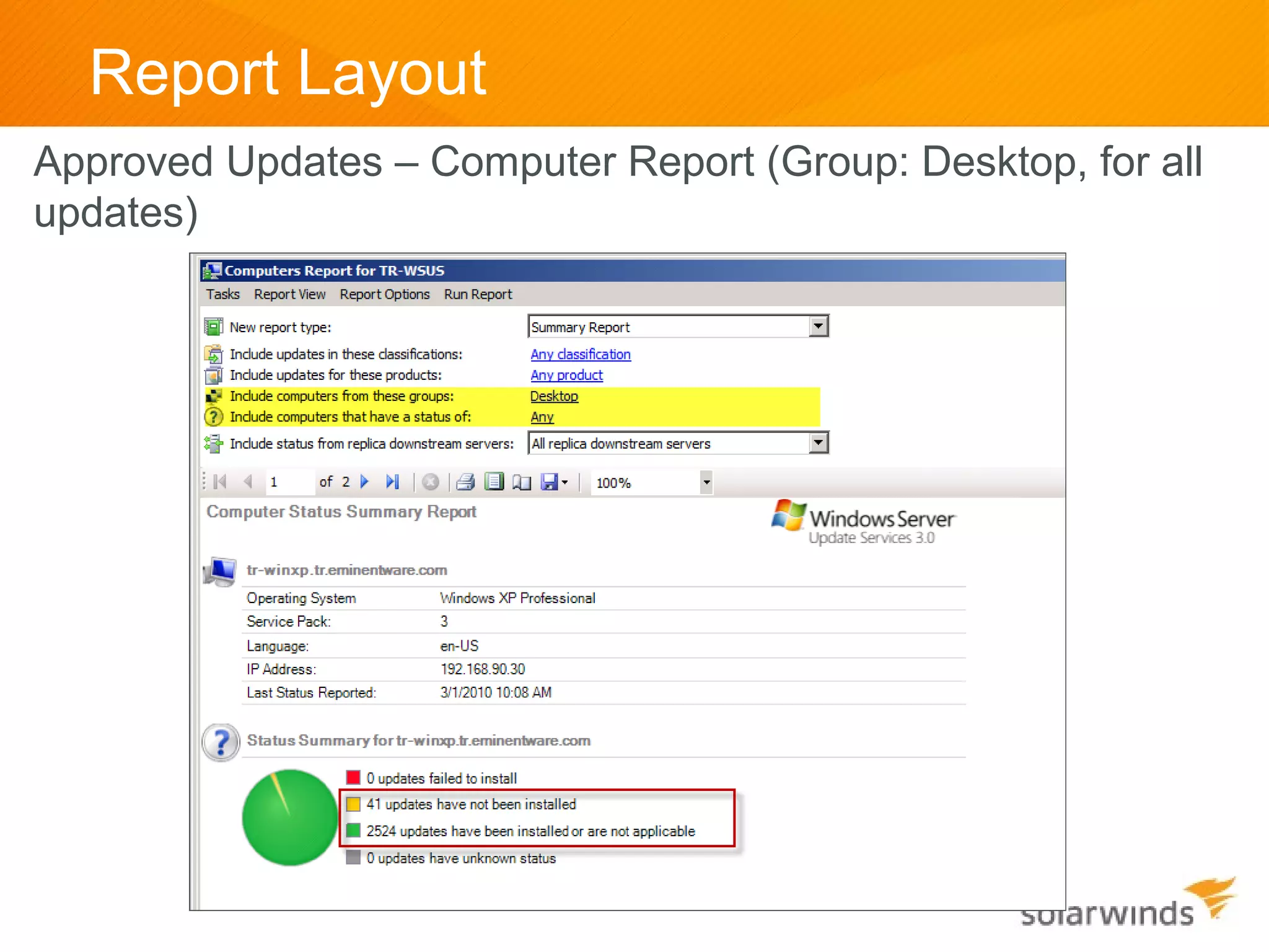 How-To: WSUS Reporting Made Easier | PPT