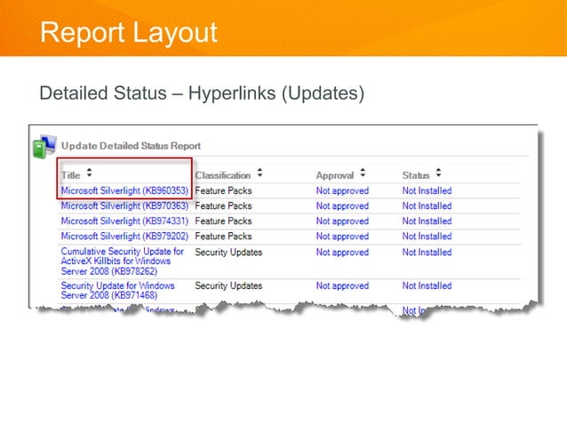 How-To: WSUS Reporting Made Easier | PPT | Operating Systems | Computer ...