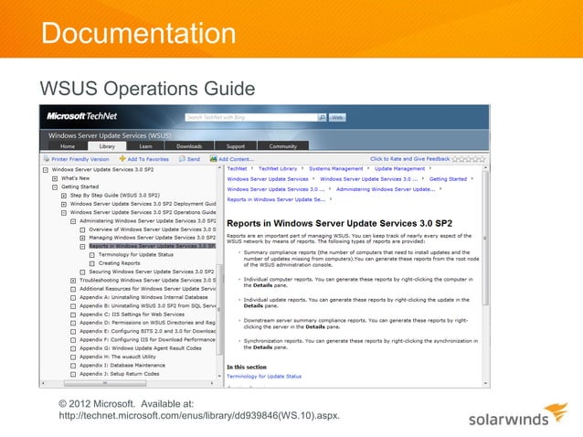 How-To: WSUS Reporting Made Easier | PPT | Operating Systems | Computer ...