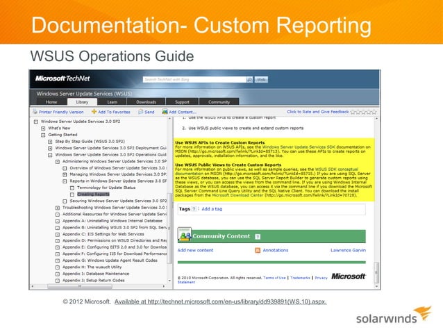 How-To: WSUS Reporting Made Easier | PPT | Operating Systems | Computer ...