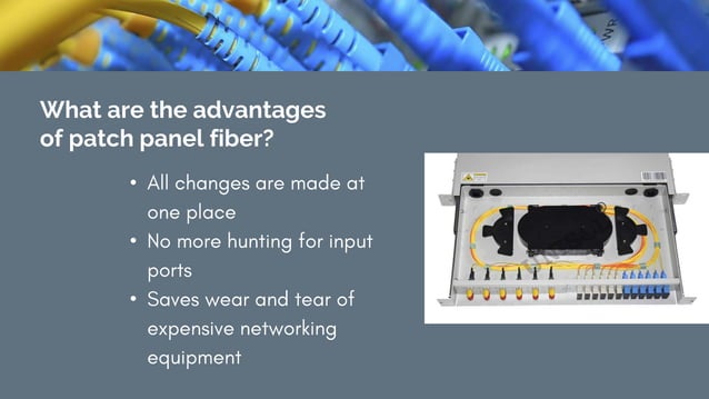Patch panel fiber | PPTX