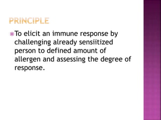 Patch test in dermatology | PPTX
