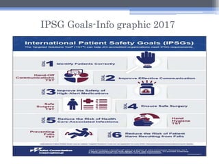 Patient safety- To err is human, building safer health system -IPSG | PPTX