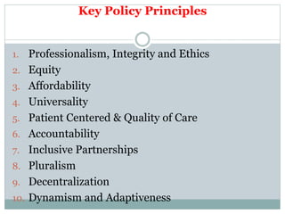 National Health Policy | PPTX